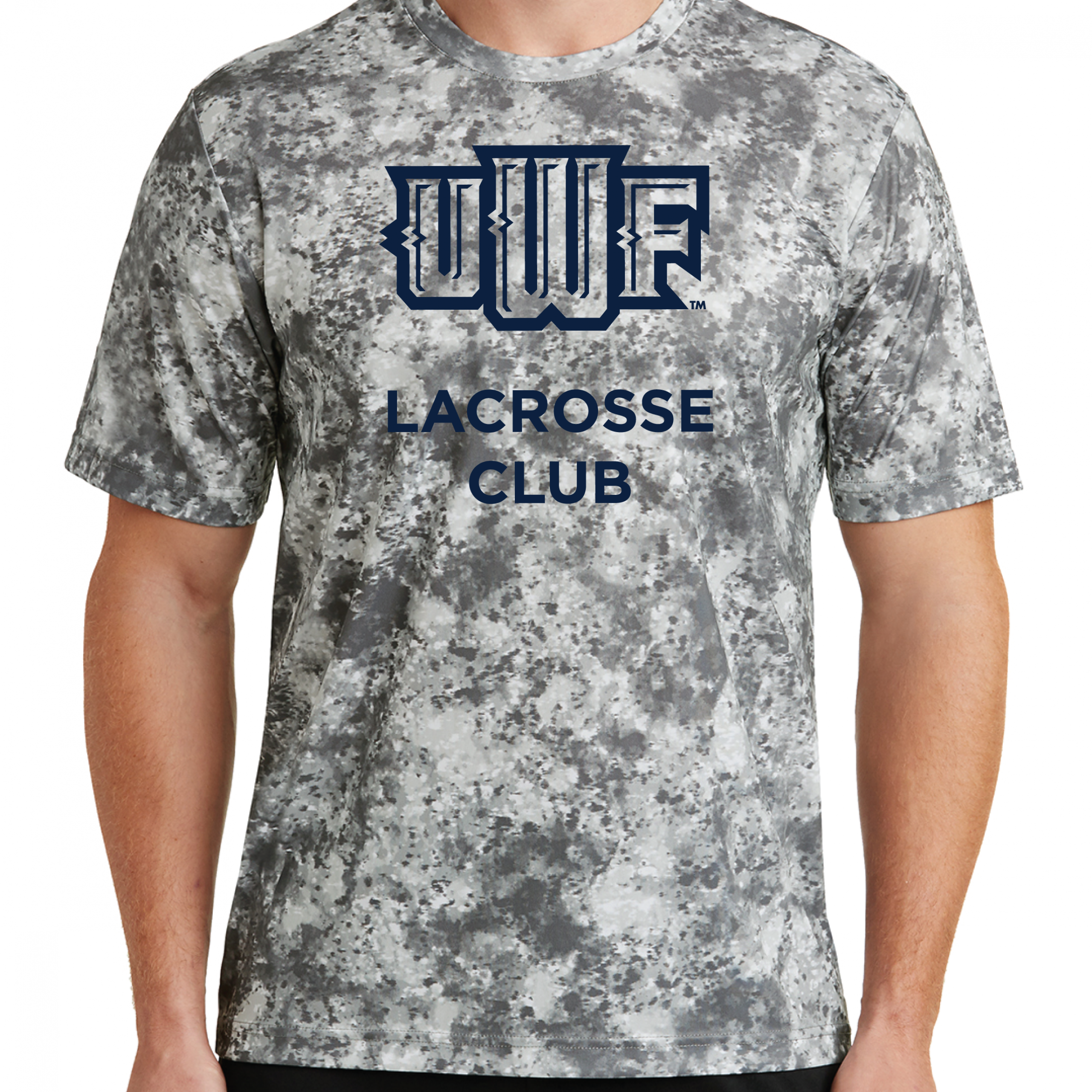 UWF Lacrosse Mineral Freeze Performance Shirt - Grey | Bar Down Lacrosse