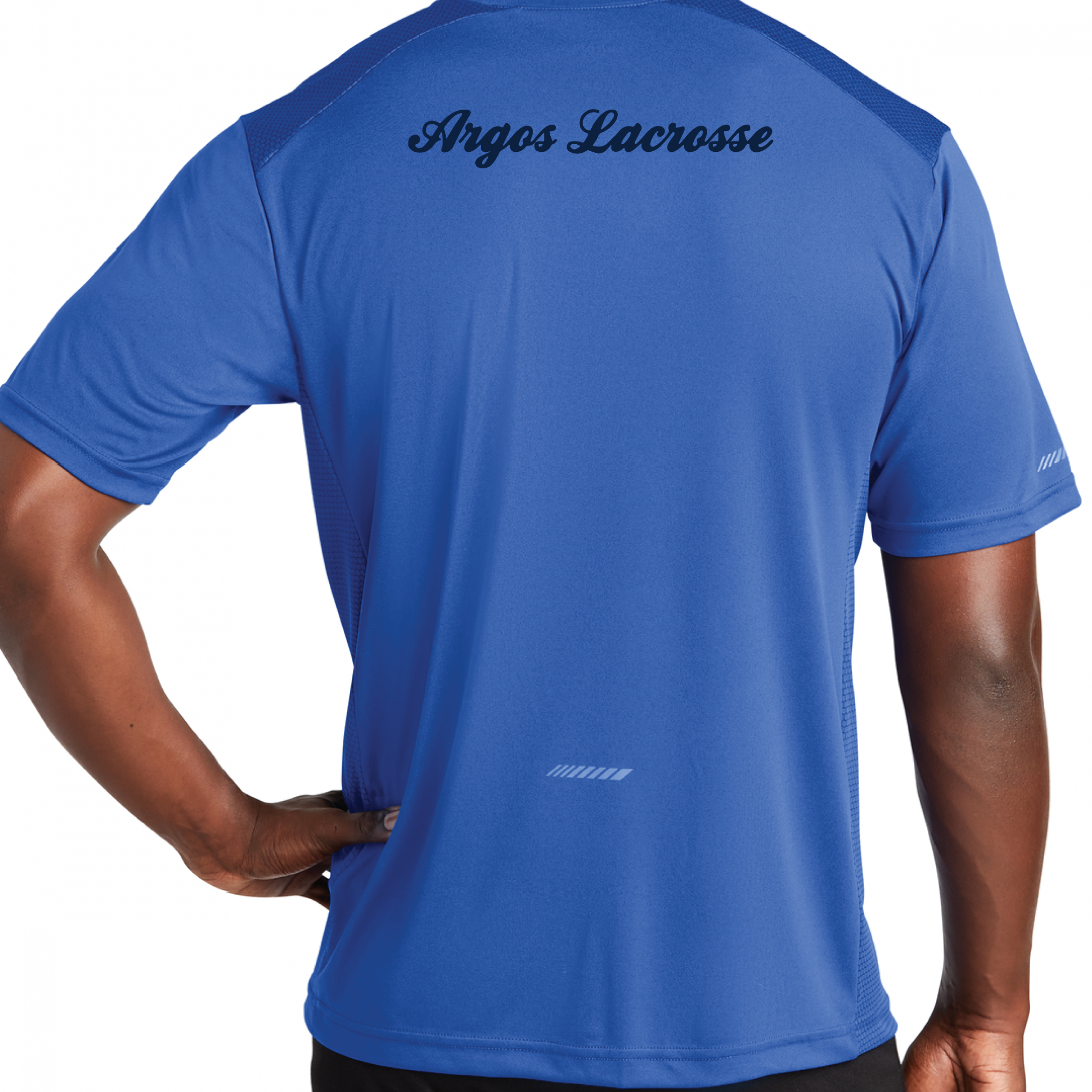 UWF Lacrosse Performance Shirt - Royal Blue | Bar Down Lacrosse